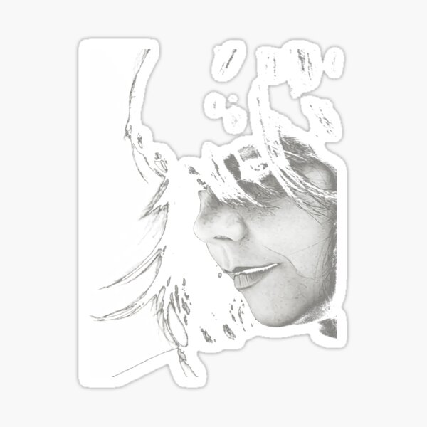 "Bjork Bjork Bjork Bjork kkkBjork Bjork" Sticker by Theaillis | Redbubble
