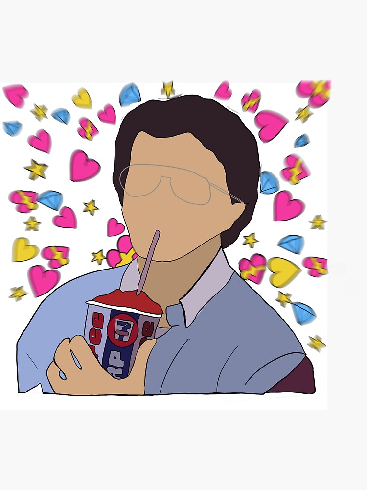 "Alexi stranger things sticker" Sticker by wisewaves | Redbubble