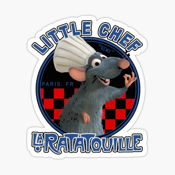 "Ratatouille Remy Little Chef Graphic" Sticker for Sale by rncc8623 ...
