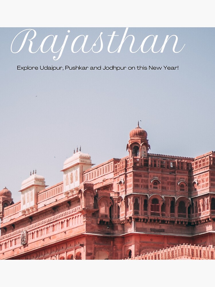 "Rajasthan(welcome to incredible india)" Poster for Sale by Jaadueekala ...