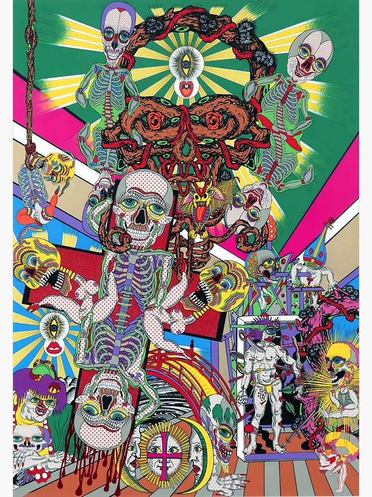 "Keiichi Tanaami " Sticker for Sale by rezadomany | Redbubble