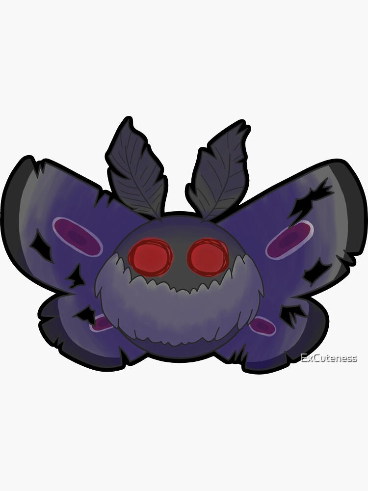"Cute Mothman" Sticker for Sale by ExCuteness | Redbubble