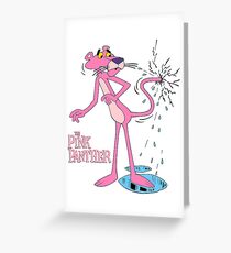 Pink Panther: Greeting Cards | Redbubble