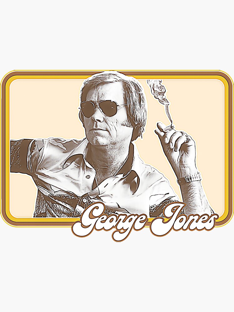 "George Jones George Jones George Jones George Jones uýadas" Sticker ...