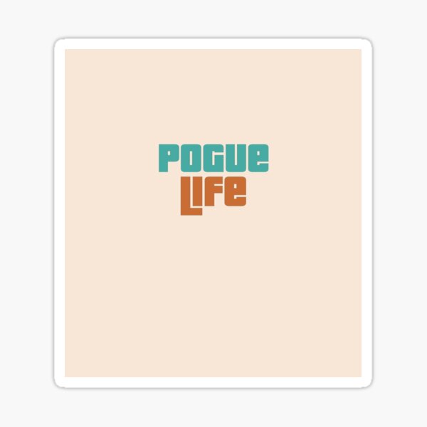 "POGUE LIFE OUTER BANKS OBX NETFLIX SHOW" Sticker for Sale by ...
