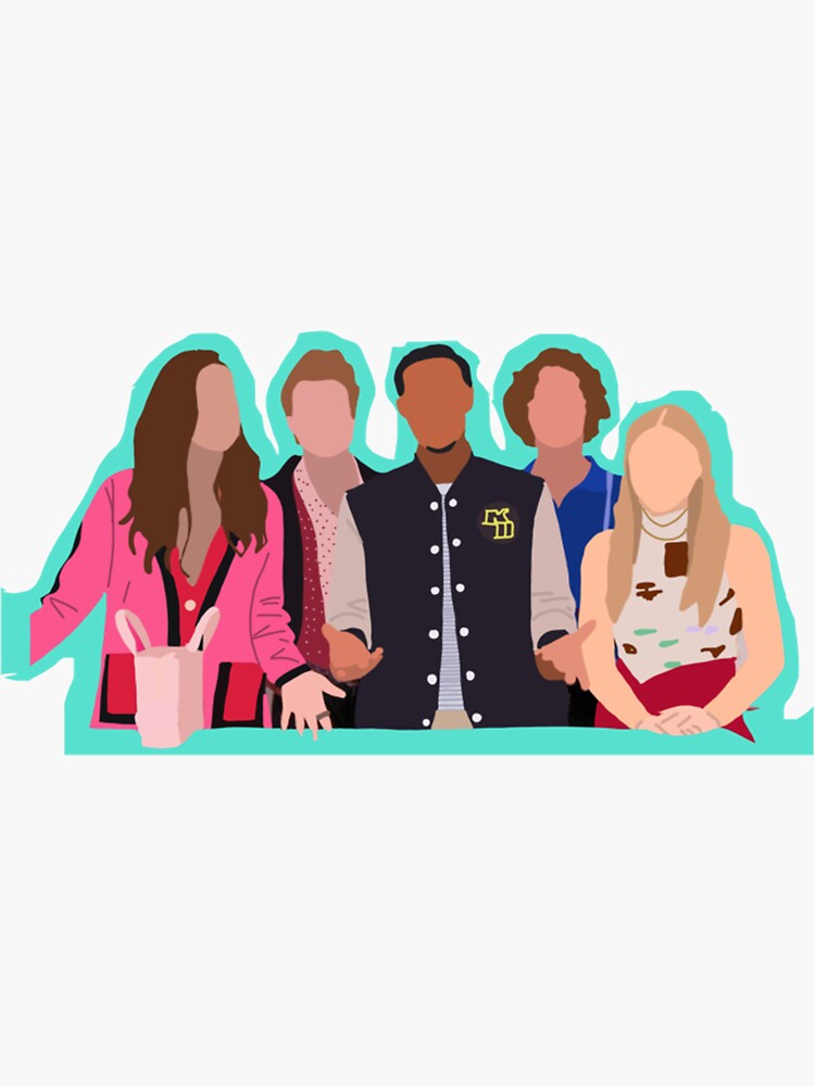 "Outer Banks Cast Interview" Sticker for Sale by DungNaiIUH | Redbubble