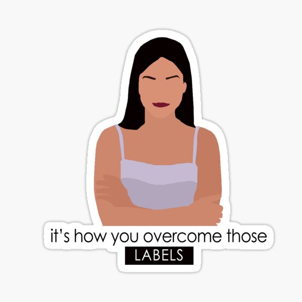 "LABELS - BROOKE DAVIS - ONE TREE HILL" Sticker for Sale by sarahsdrew ...