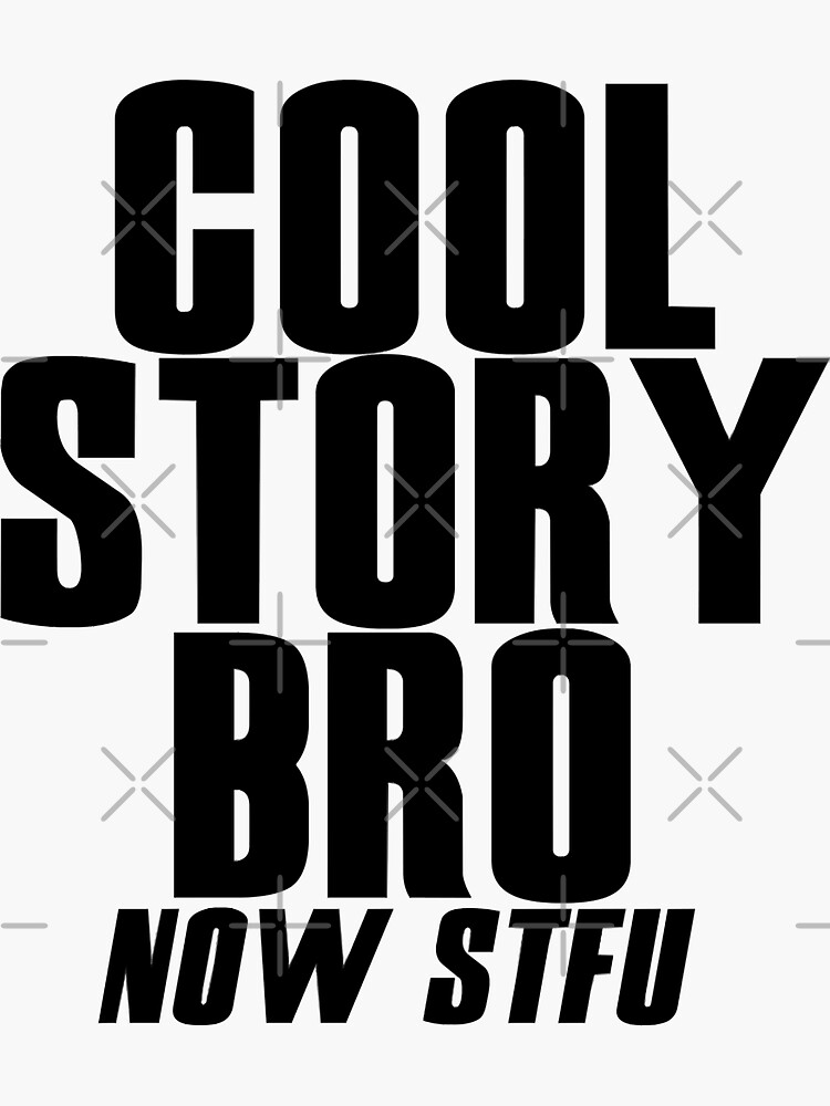 "Art Cool Bro Funny Gifts Boy Girl" Sticker for Sale by ISantos1068 ...