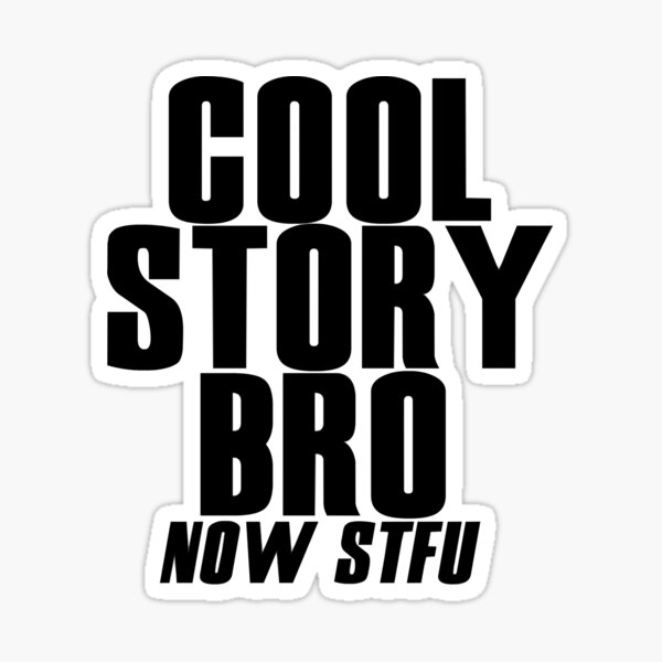 "Art Cool Bro Funny Gifts Boy Girl" Sticker for Sale by ISantos1068 ...