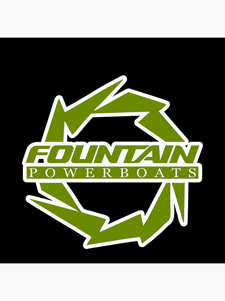 "Fountain Powerboats Boat" Poster for Sale by Shopbatak | Redbubble