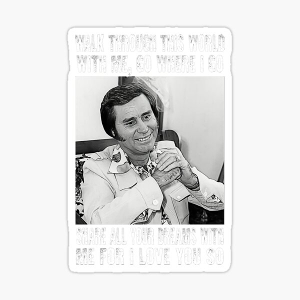 "George Jones George Jones George Joness" Sticker by Naziavage | Redbubble