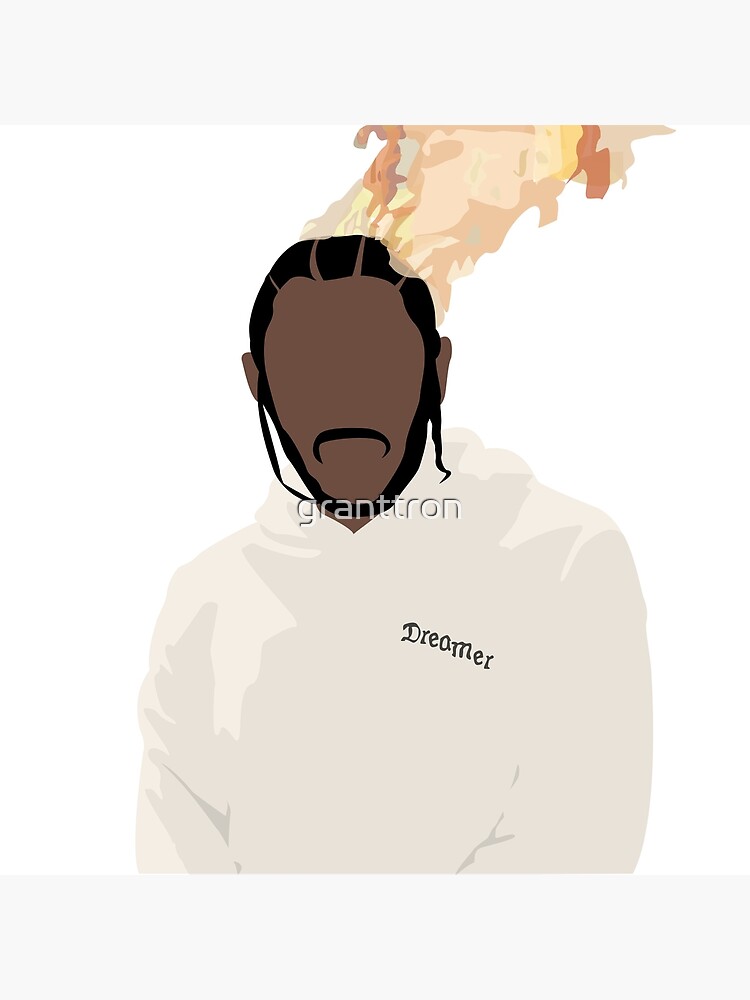 "Kendrick Lamar - On Fire" Art Print by granttron | Redbubble