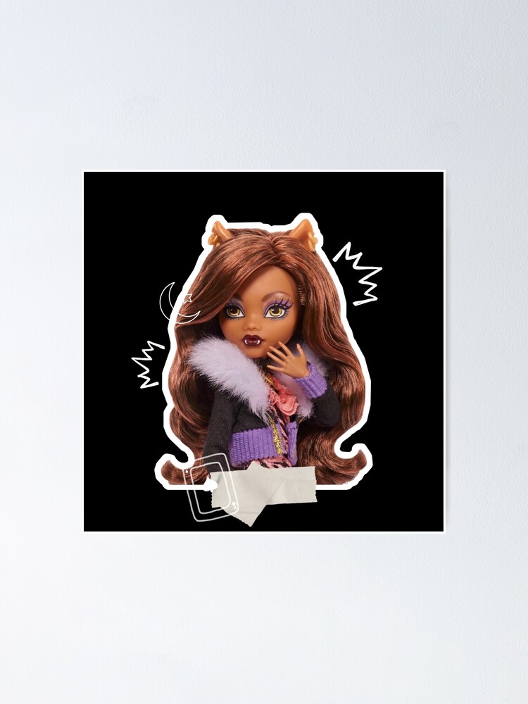 "Clawdeen Wolf 2022" Poster for Sale by ARTRAVESHOP | Redbubble