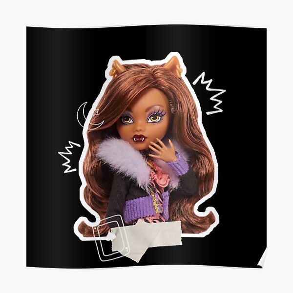 "Clawdeen Wolf 2022" Poster for Sale by ARTRAVESHOP | Redbubble
