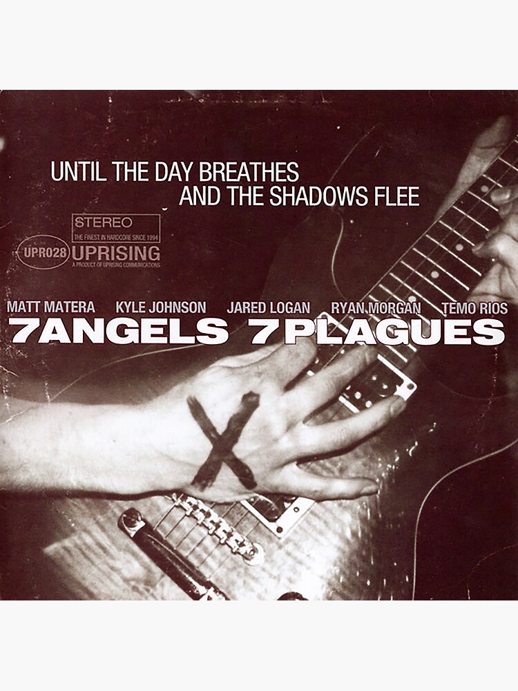 "7 angels 7 plagues" Sticker for Sale by ClaraDTapia | Redbubble