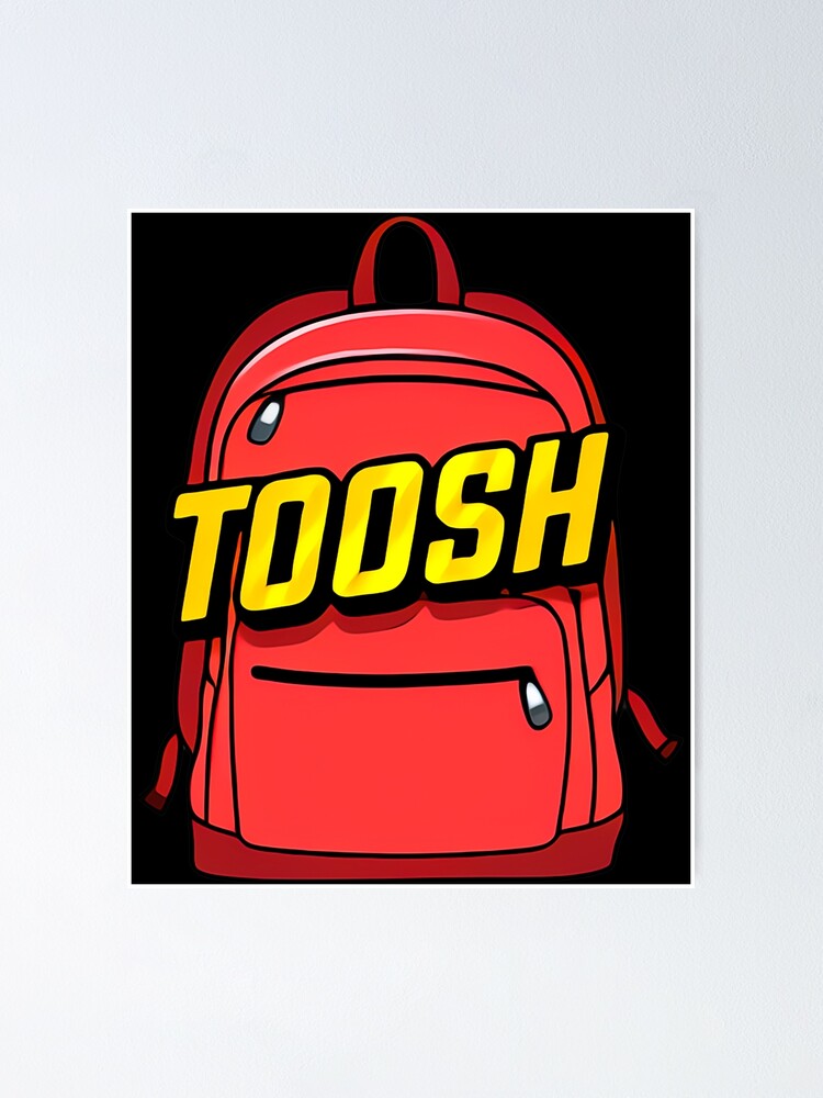 "daltoosh- Toosh Backpack Logo" Poster for Sale by Faizanischer | Redbubble