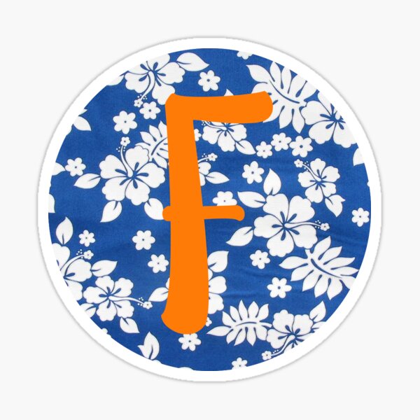 "F" Sticker by emiller98 | Redbubble