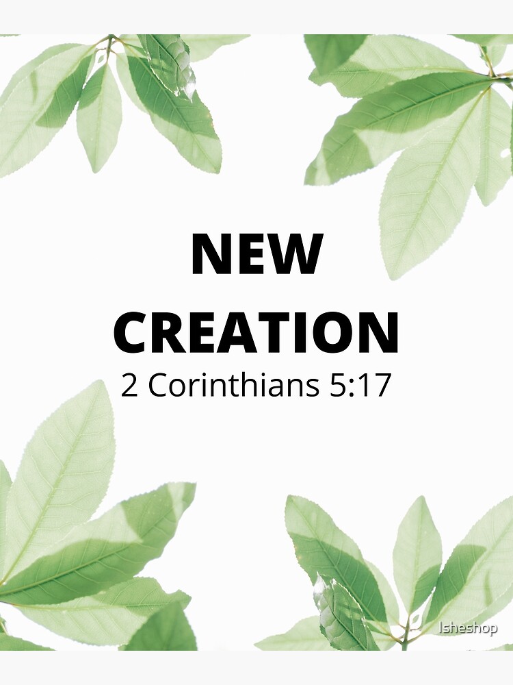 "New Creation, God Christian, Jesus, Bible, Word, Bible verse, Love ...