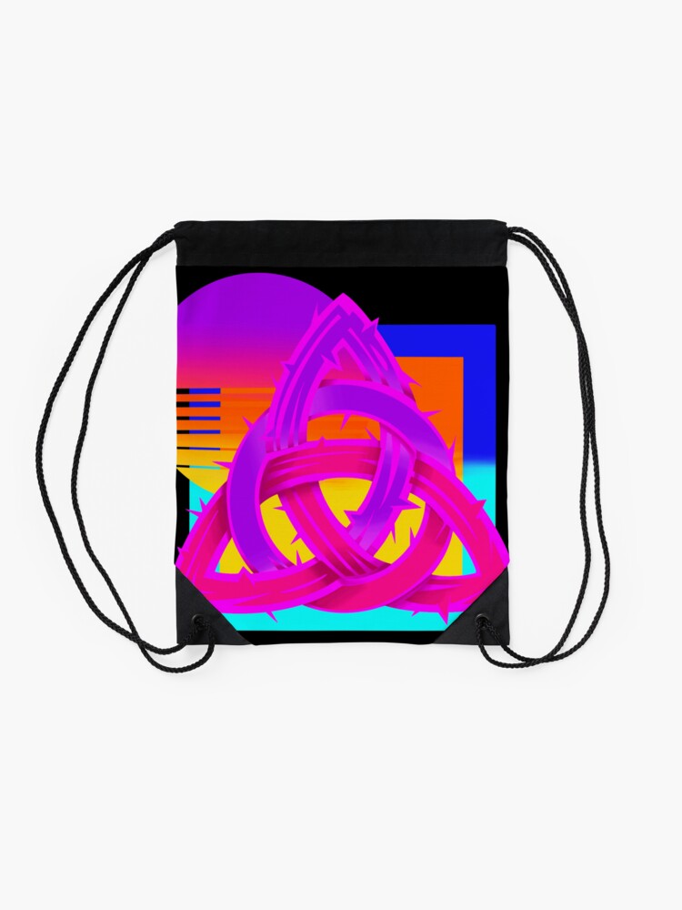 "Thorn r6 vaporwave logo" Drawstring Bag for Sale by Squiddythings ...