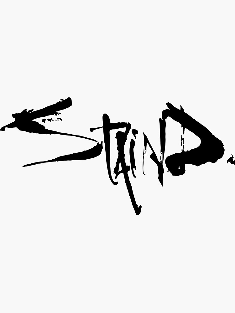 "STAIND " Sticker for Sale by KelsiGrady | Redbubble