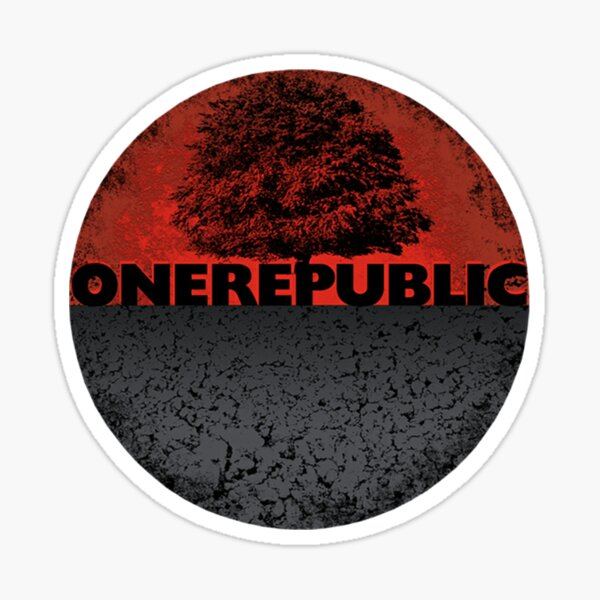 "red logo band " Sticker for Sale by AlicePeeker99 | Redbubble