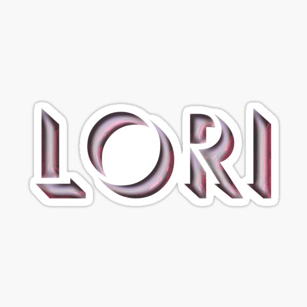 Lori Name Stickers | Redbubble