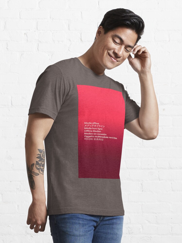 "Media Offline Adobe Premiere Pro" T-shirt for Sale by DrTexx ...