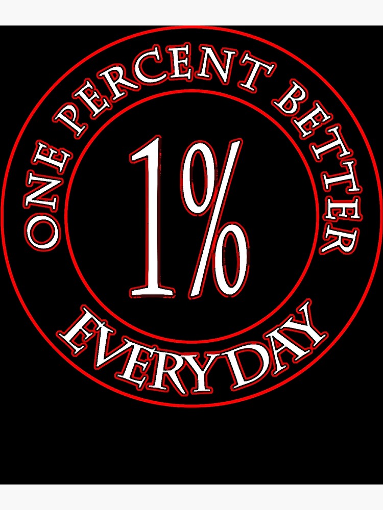 "one percent round logo" Art Print for Sale by MariaAlfaroo | Redbubble