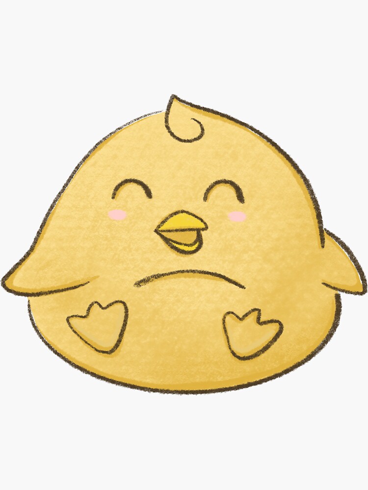 "happy chicks" Sticker for Sale by LAZERBEAMXX | Redbubble