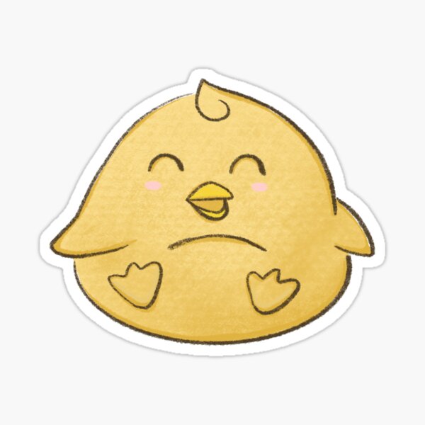 "happy chicks" Sticker for Sale by LAZERBEAMXX | Redbubble