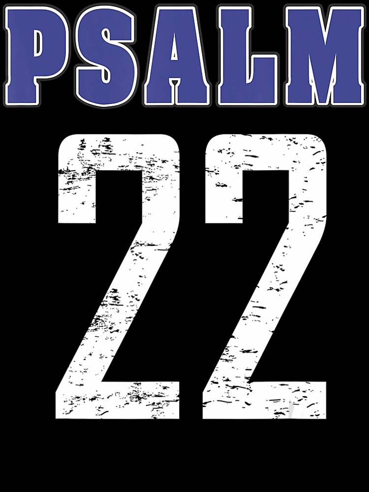 "Christian Psalm 22 Psalm Of The Cross" Art Print for Sale by ...