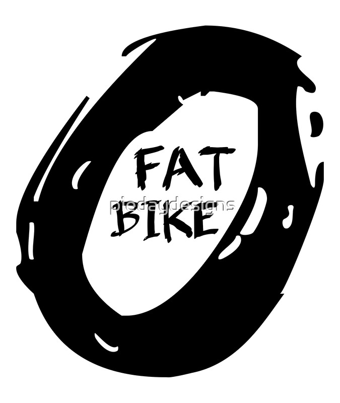 "Fat Bike" by piedaydesigns | Redbubble