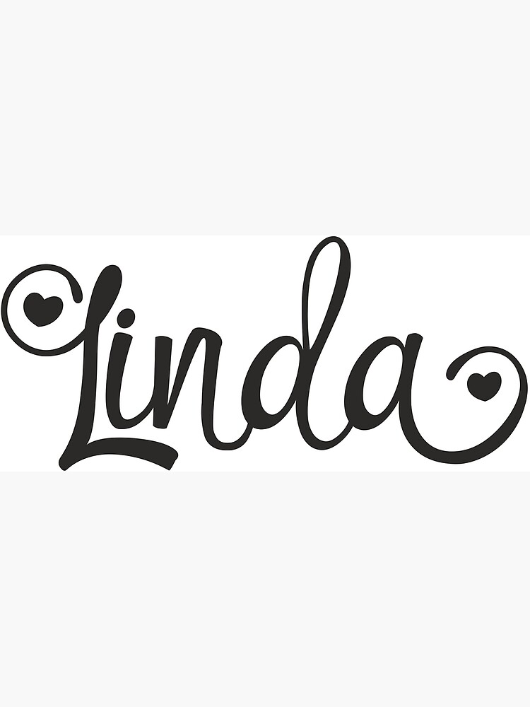 "Linda Name, Linda Calligraphy, Gift for Linda, Custom Gift Linda ...