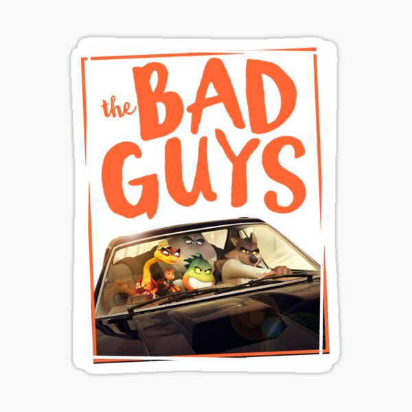 "Funny Gifts The Bad Guys Animated Speed Car Awesome For Movie Fans ...