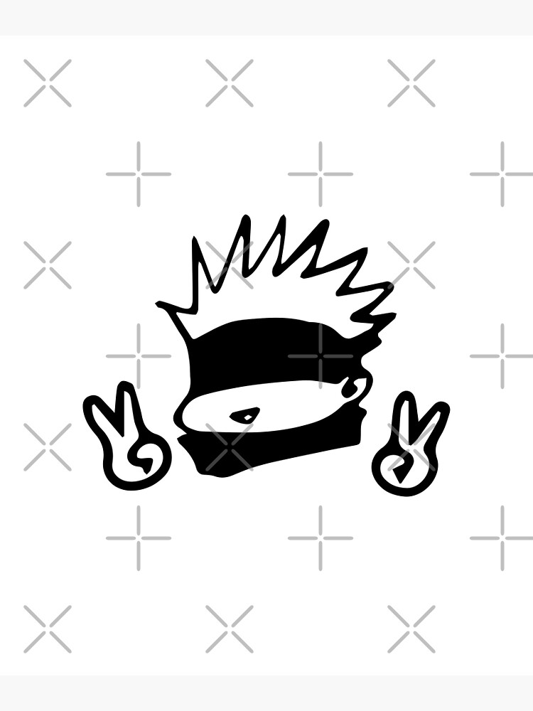 "Jujutsu Kaisen Satoru Gojo Manga-Symbol" Poster von MangaGuy7 | Redbubble