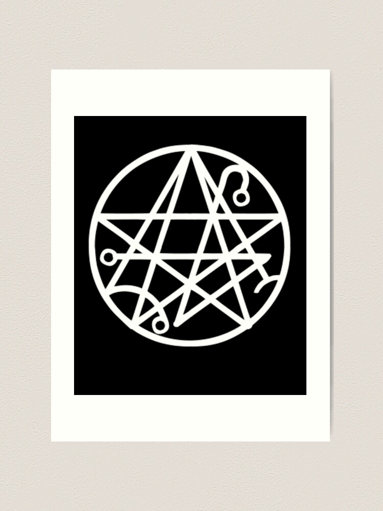 Hvordan Tegne Et Nekronomicon Symbol Necronomicon Gate Seal Patch