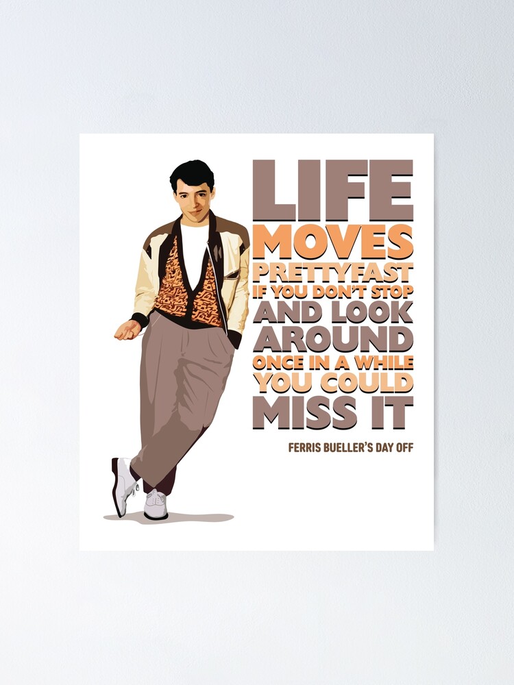 "Save Ferris - Ferris Bueller's Day Off" Poster for Sale by Purakushi ...