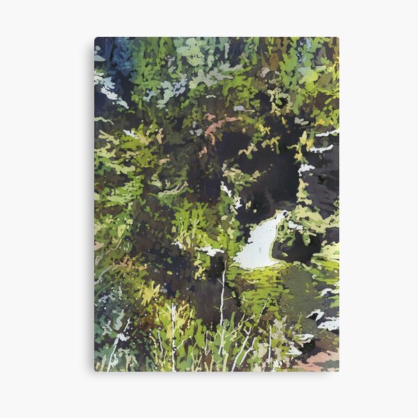 "Linville Falls in the Blue Ridge moutains- North Carolina. Watercolor ...