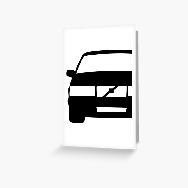 "Volvo 940 Turbo black silhouette best t-shirt design swedishmetal ...