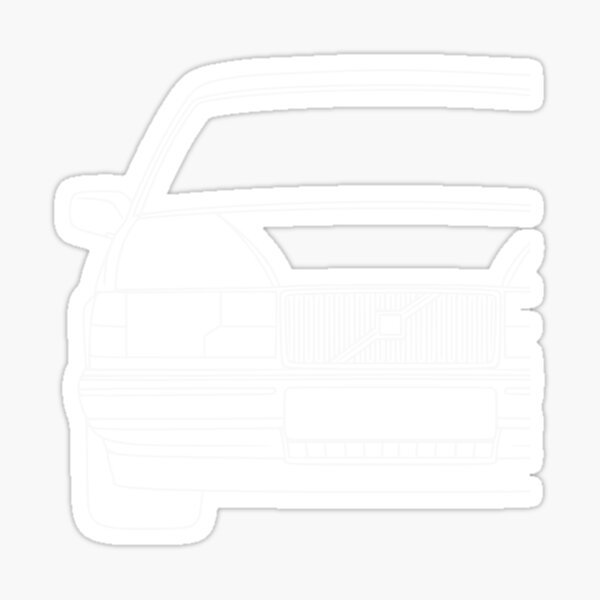 "Volvo 940 Turbo waterfall white lines best t-shirt design swedishmetal ...