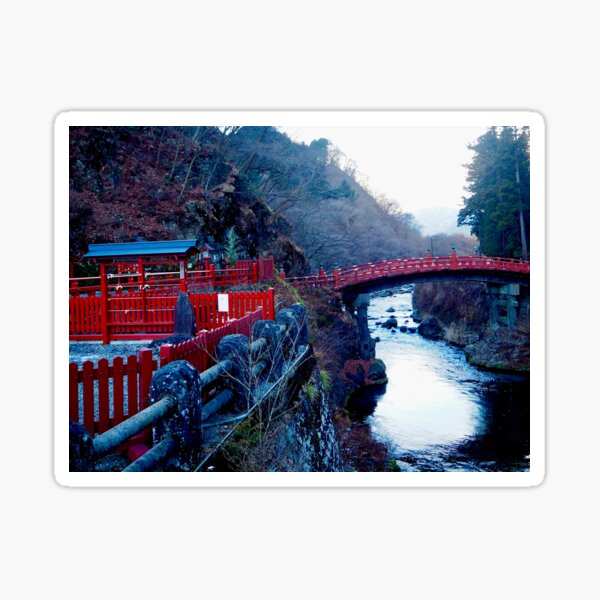 "Nikko bridge, Japan" Sticker by ThomasPlant | Redbubble