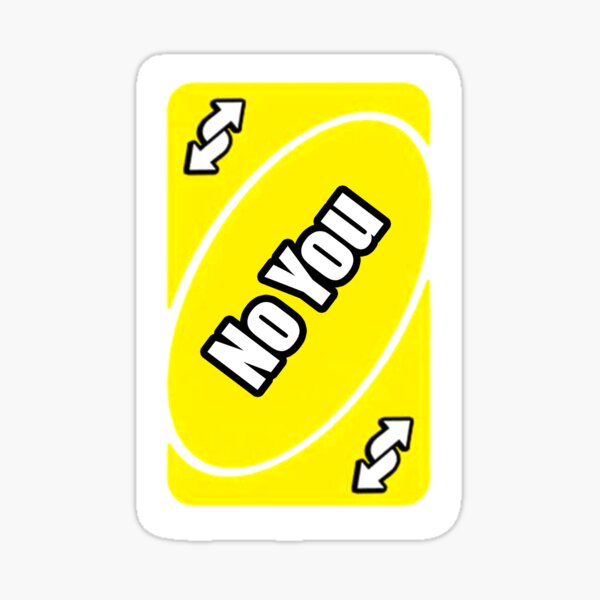 "NO YOU MEME " Sticker by 3t0arts | Redbubble