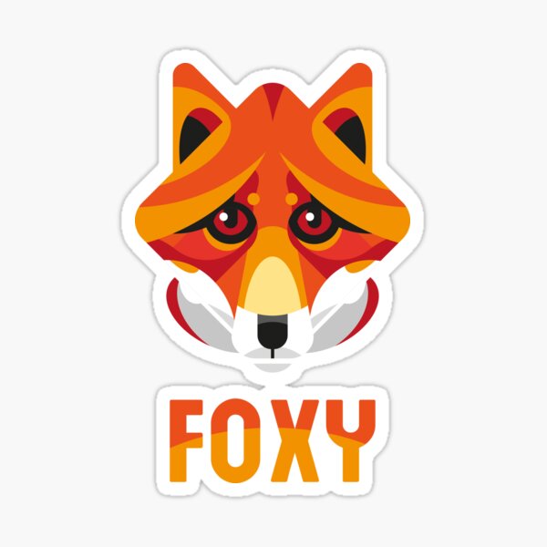 "Foxy" Sticker by dmitrysytnikov | Redbubble