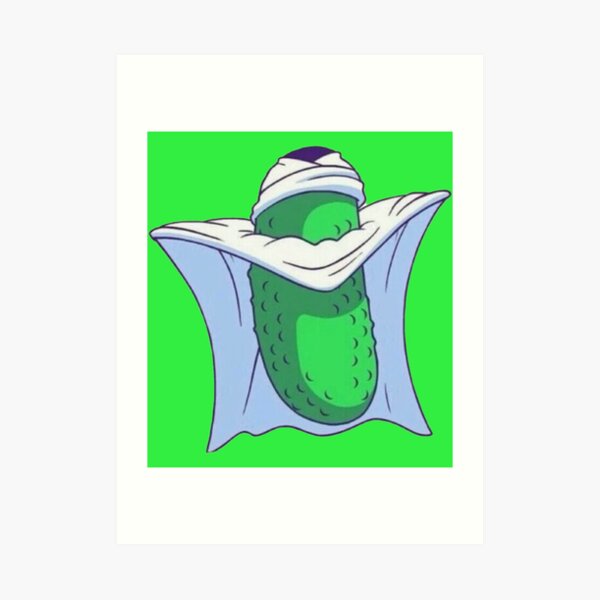 "Piccolo Pickle Dragon Ball Z" Art Print for Sale by JerryRitchie ...