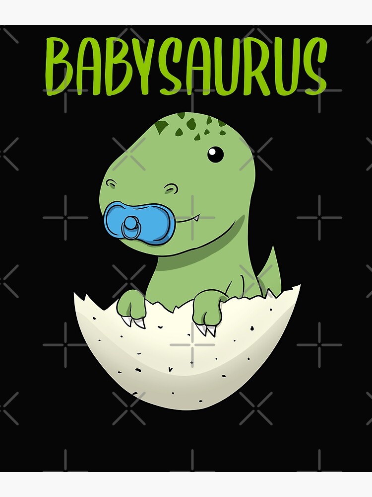 "Family Siblings Brother Little Babysaurus Roar I Gift Idea" Poster by ...