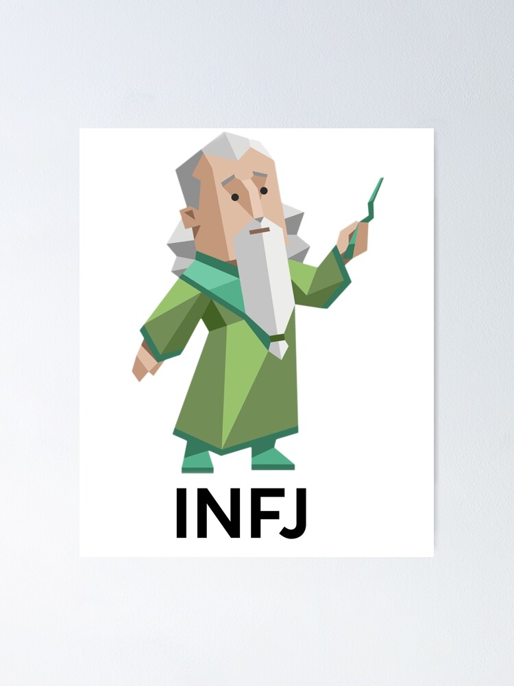 "INFJ Avatar" Poster for Sale by kaprien | Redbubble