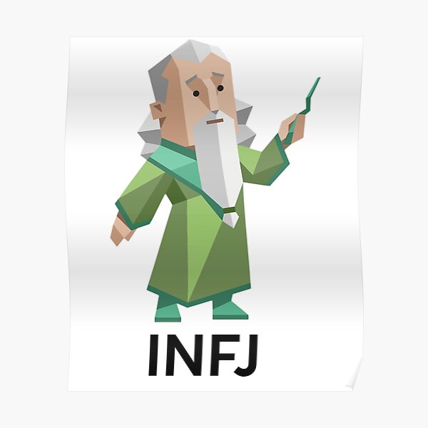 "INFJ Avatar" Poster for Sale by kaprien | Redbubble