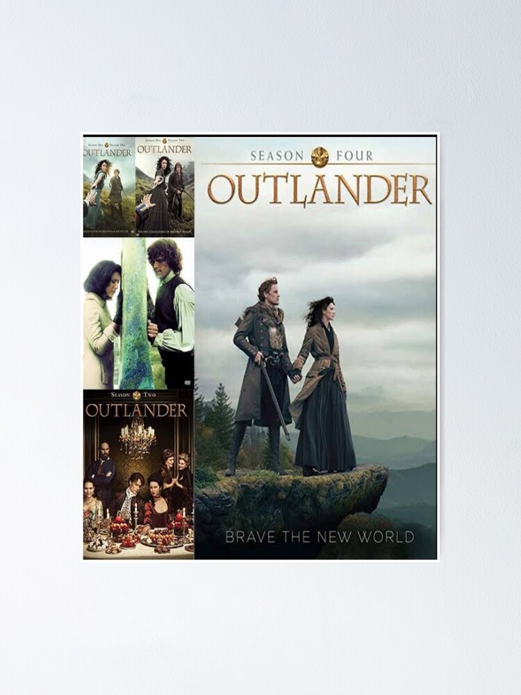 "outlander" Poster by Zastizy | Redbubble