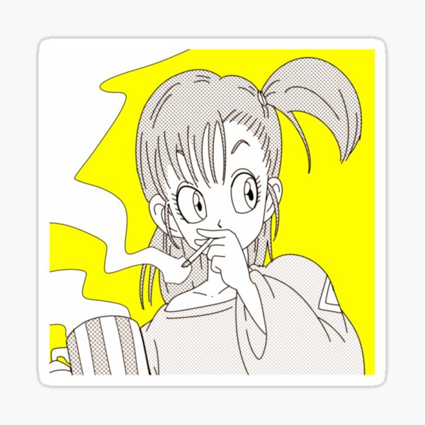 "Bulma Dragon ball" Sticker by EricKuhnIV | Redbubble