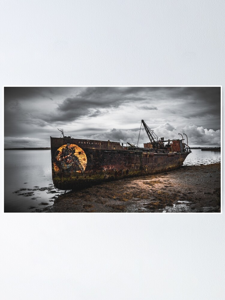 "Port Lairge Shipwreck" Poster for Sale by AlShelley | Redbubble